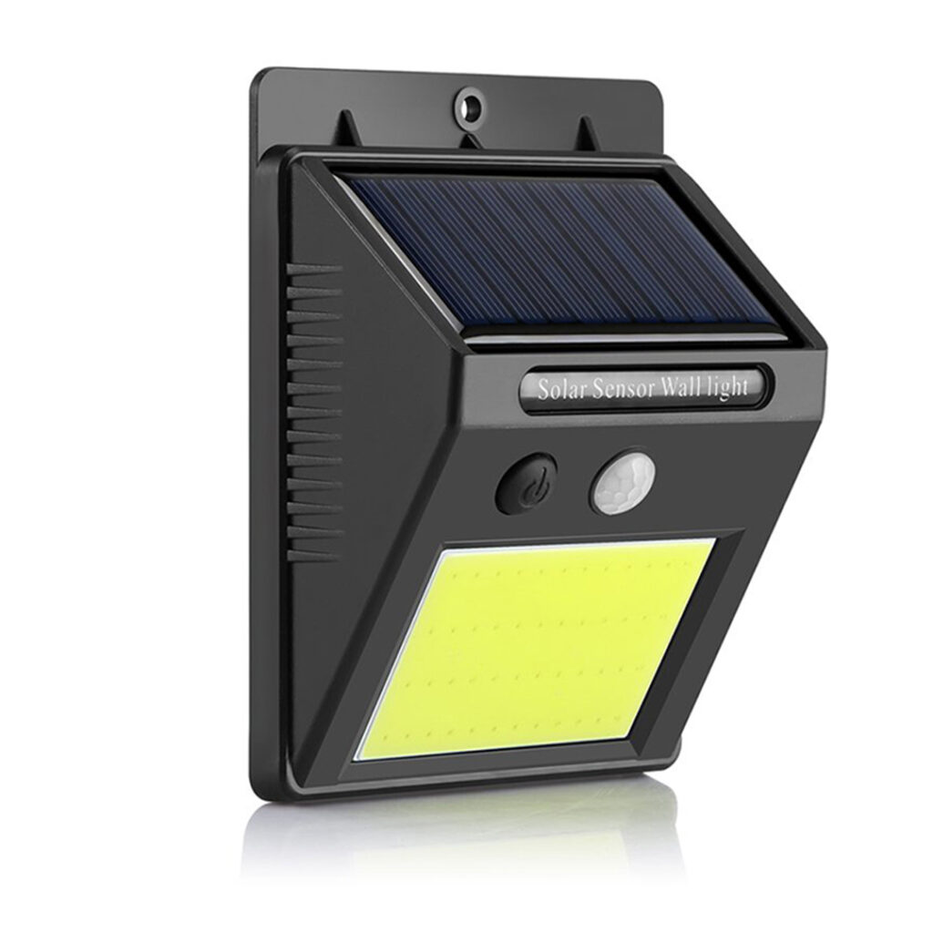 Foco solar 48 Led con sensor de movimiento exterior - FullStore